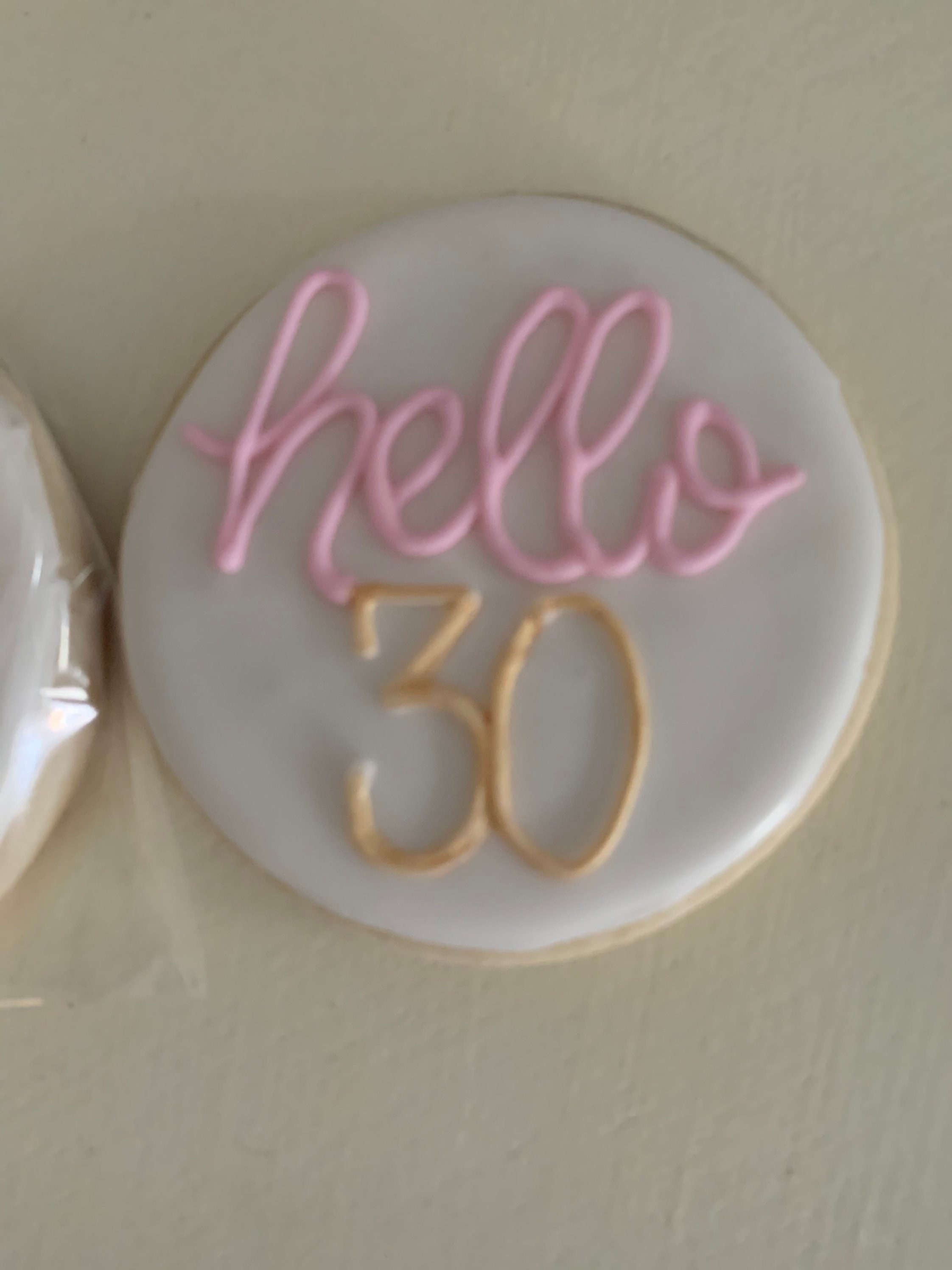 30th Birthday Cookies - Etsy