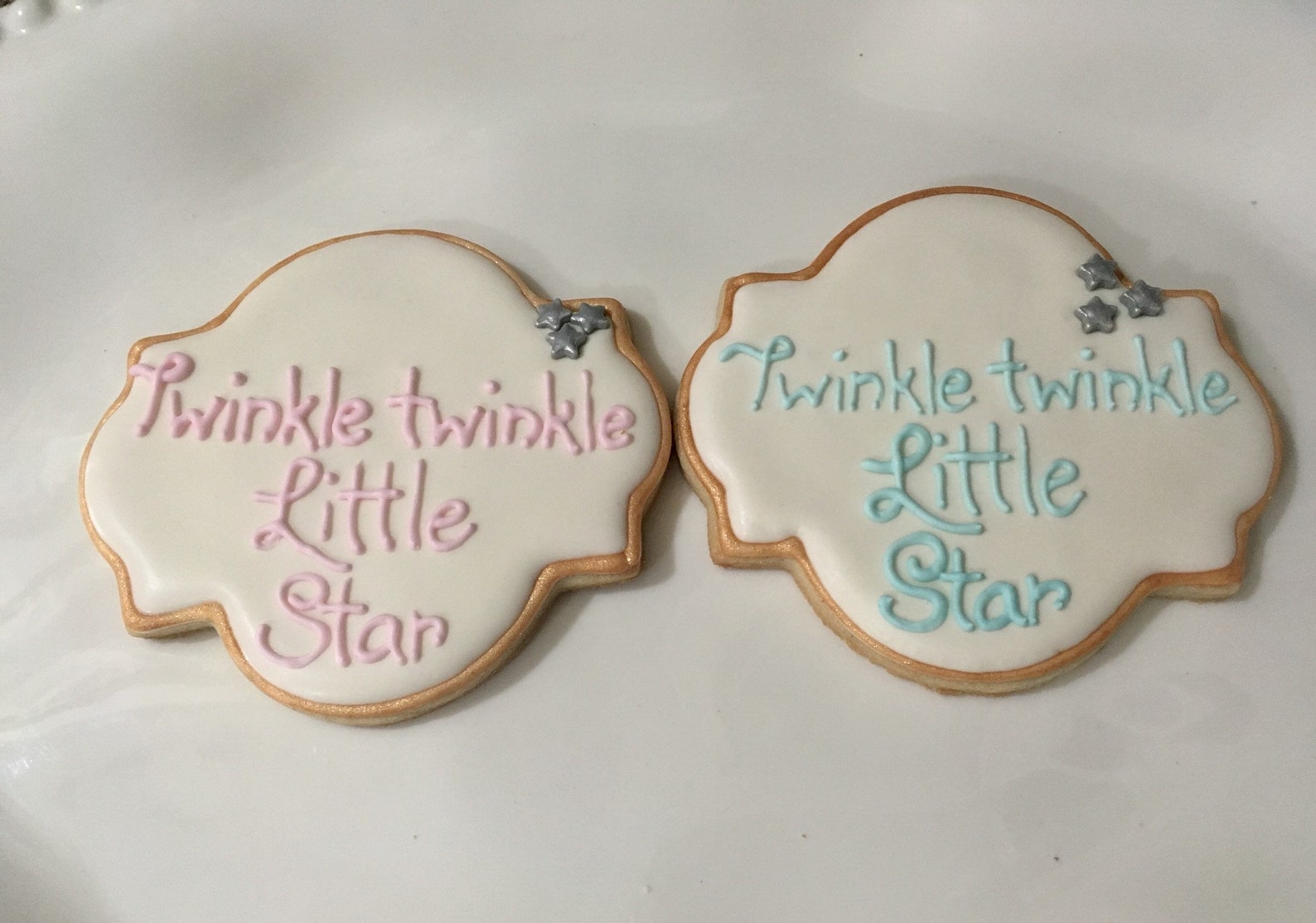 Twinkle Twinkle Little Star Cookies - Etsy