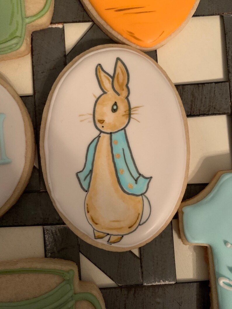 Peter Rabbit Cookies - Etsy