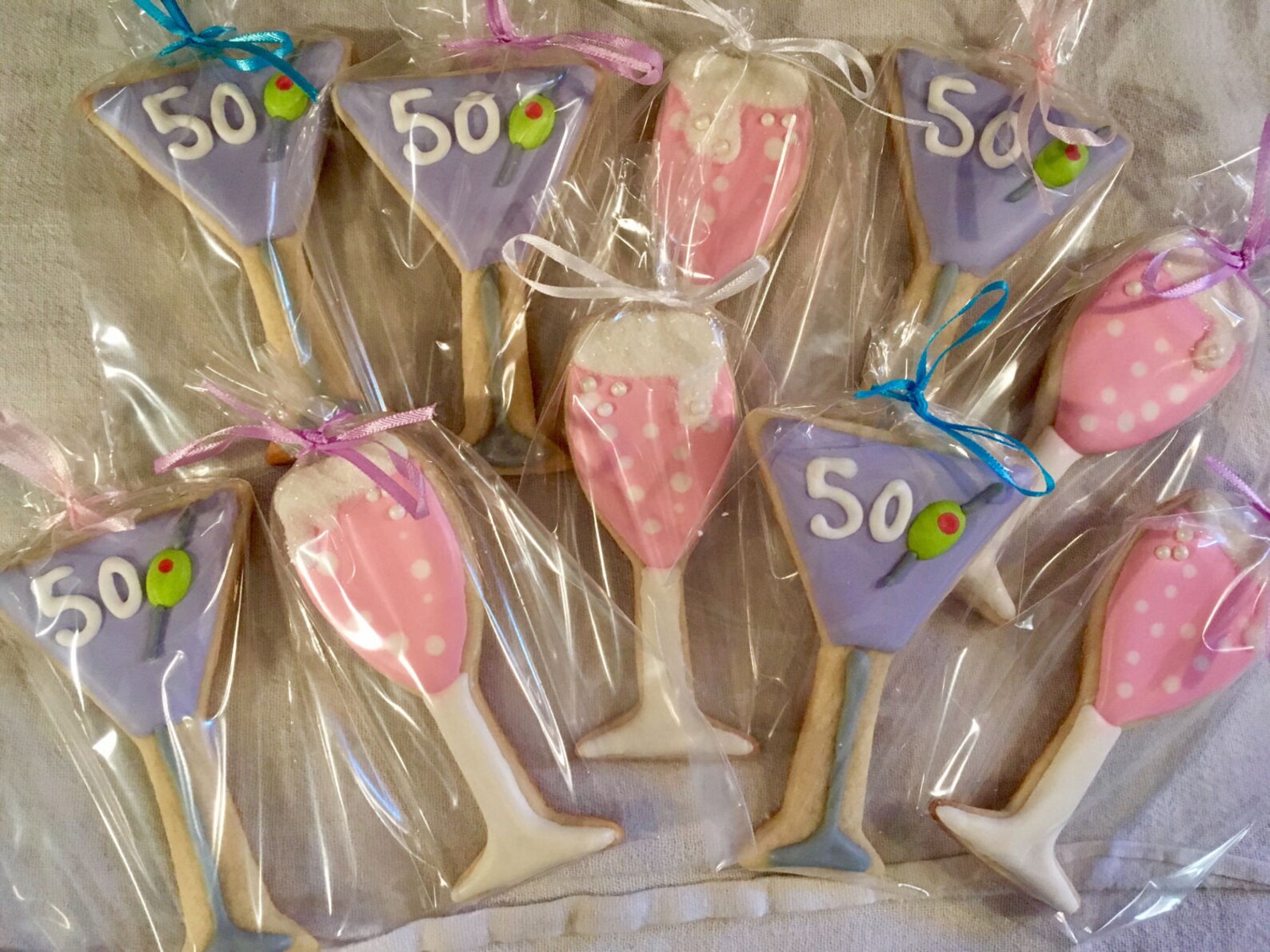 50th Birthday Cookies - Etsy