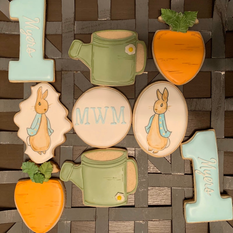 Peter Rabbit Cookies - Etsy