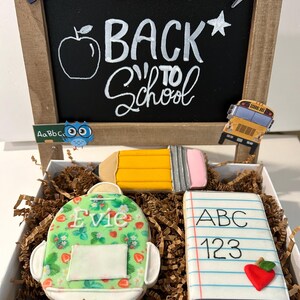 Back to School Cookies. Personalized - Etsy