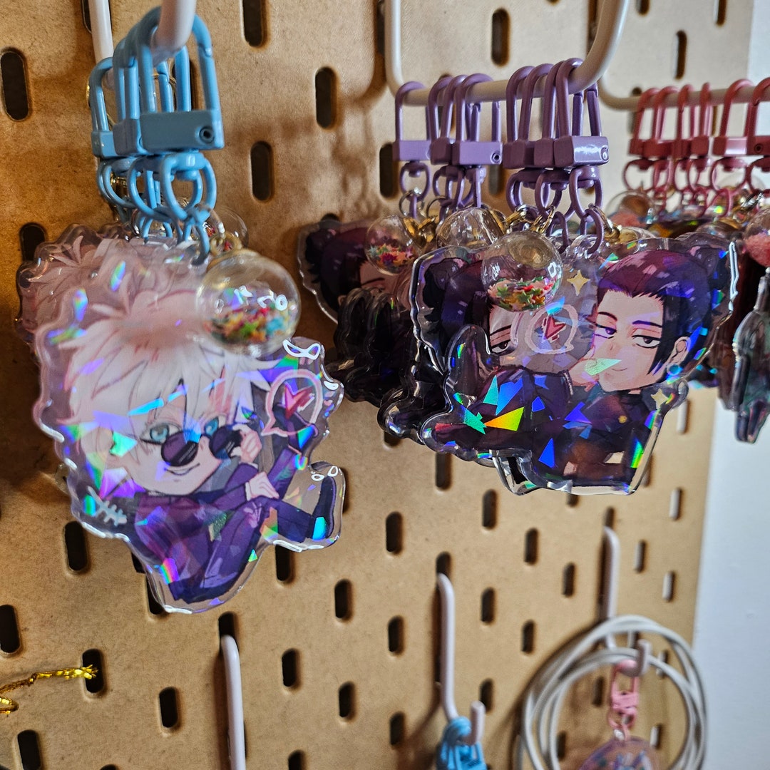 Satosugu Sorcerer Anime Acrylic Charms - Etsy