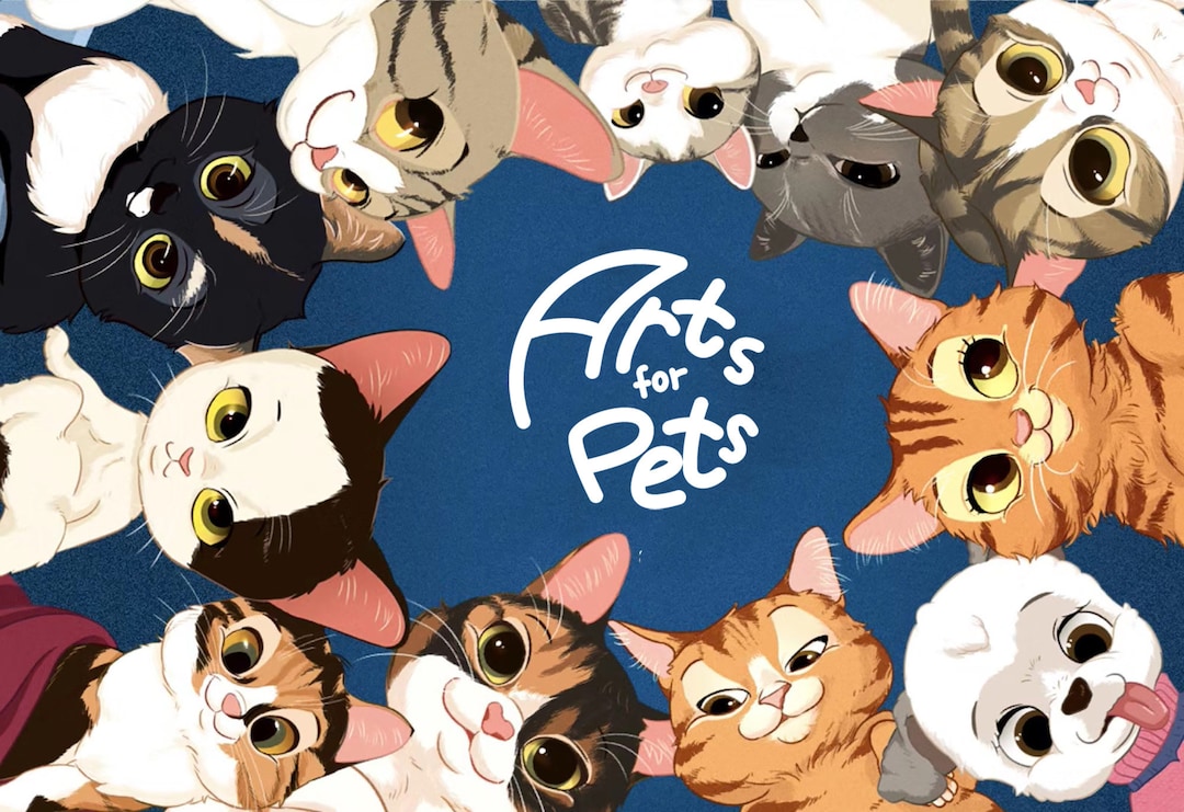 Disney Style | CUSTOM Anime Pet Portrait From Photo, Digital ...