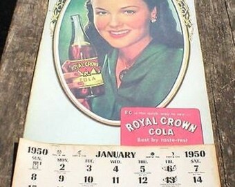 1950 calendar | Etsy