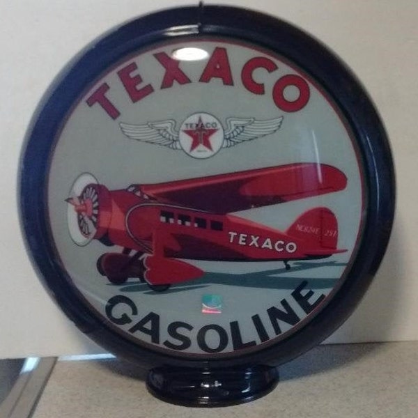 Texaco Gas Pump Globe - Etsy