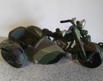 Cast Iron Motorcycle - Etsy