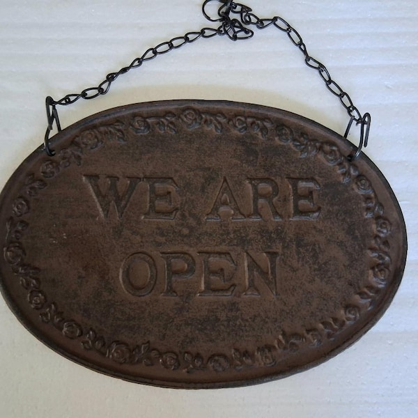 Vintage Open Sign - Etsy