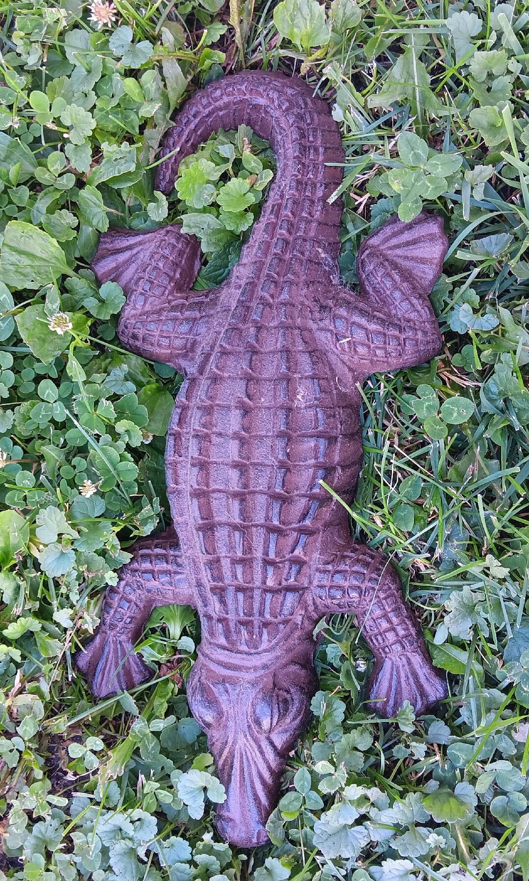 Alligator Cast Iron 15.5 Inch Home Collectible Garage Office - Etsy