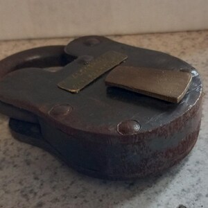 Alcatraz Padlock Heavy Brass Plate Lock Keys Cabin Home Gift Decor - Etsy