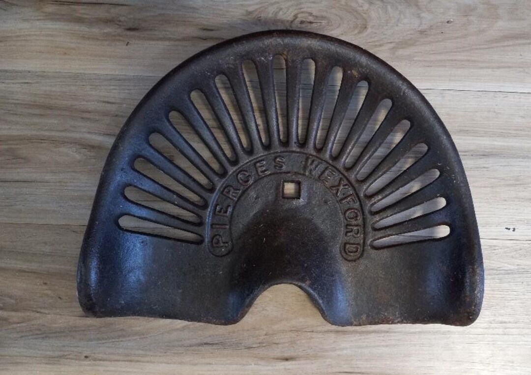 Pierce Wexford Farm Machinery Seat Cast Iron Equipment Implement Perch ...