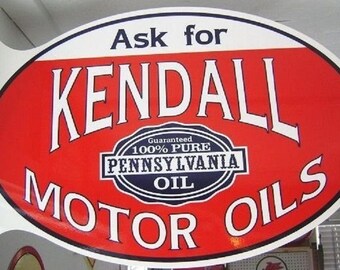 Oilzum Heavy Oval Flange Sign Cabin Home Yard Garage Shop Farm | Etsy