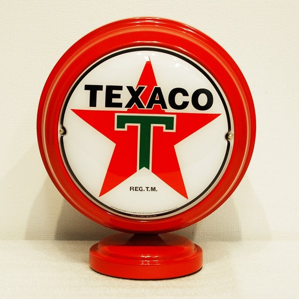 Texaco Gas Pump Globe - Etsy
