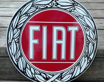 Fiat Sign - Etsy