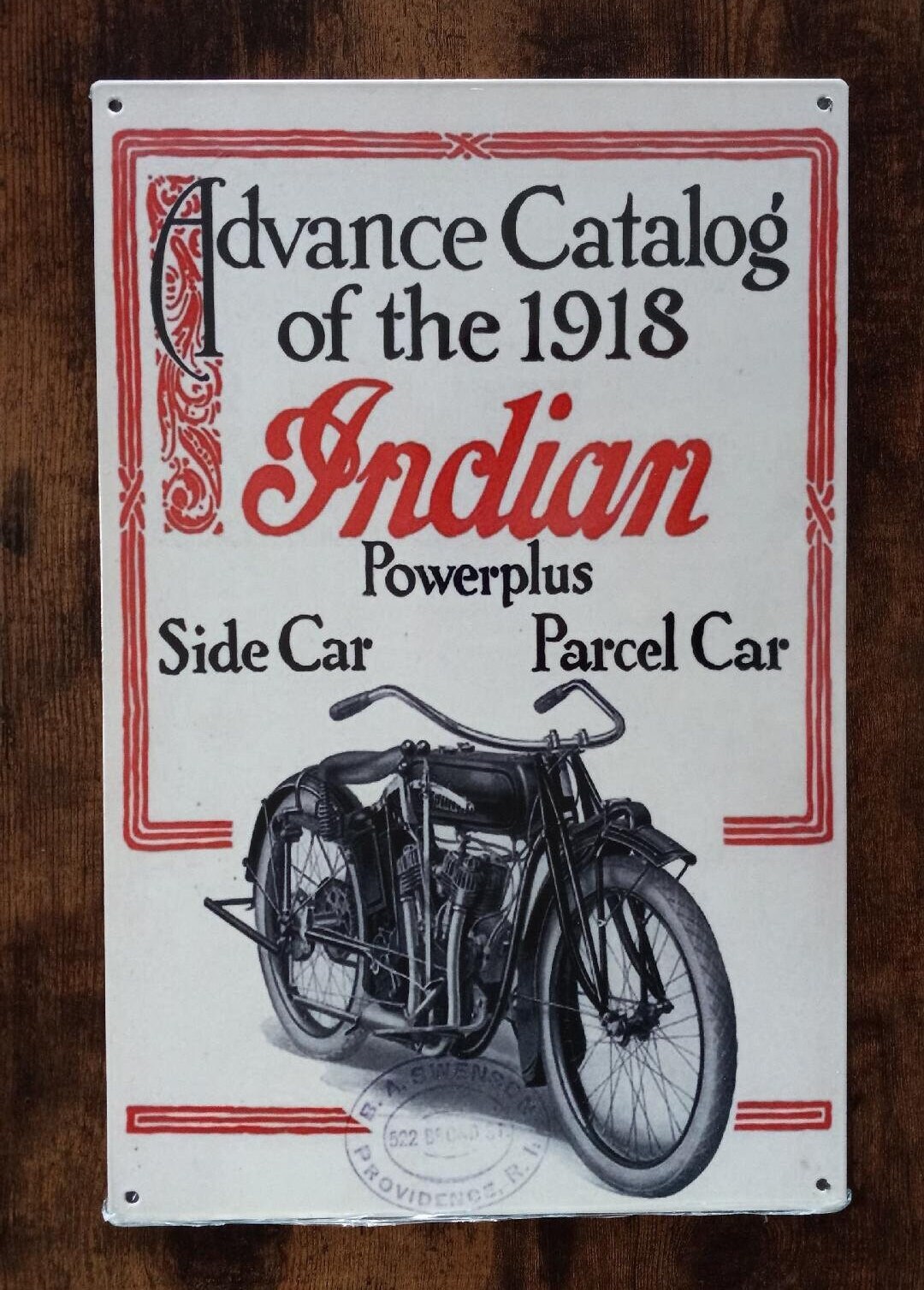 Indian Powerplus Heavy Metal Sign Kitchen Store Restaurant Bar Home ...