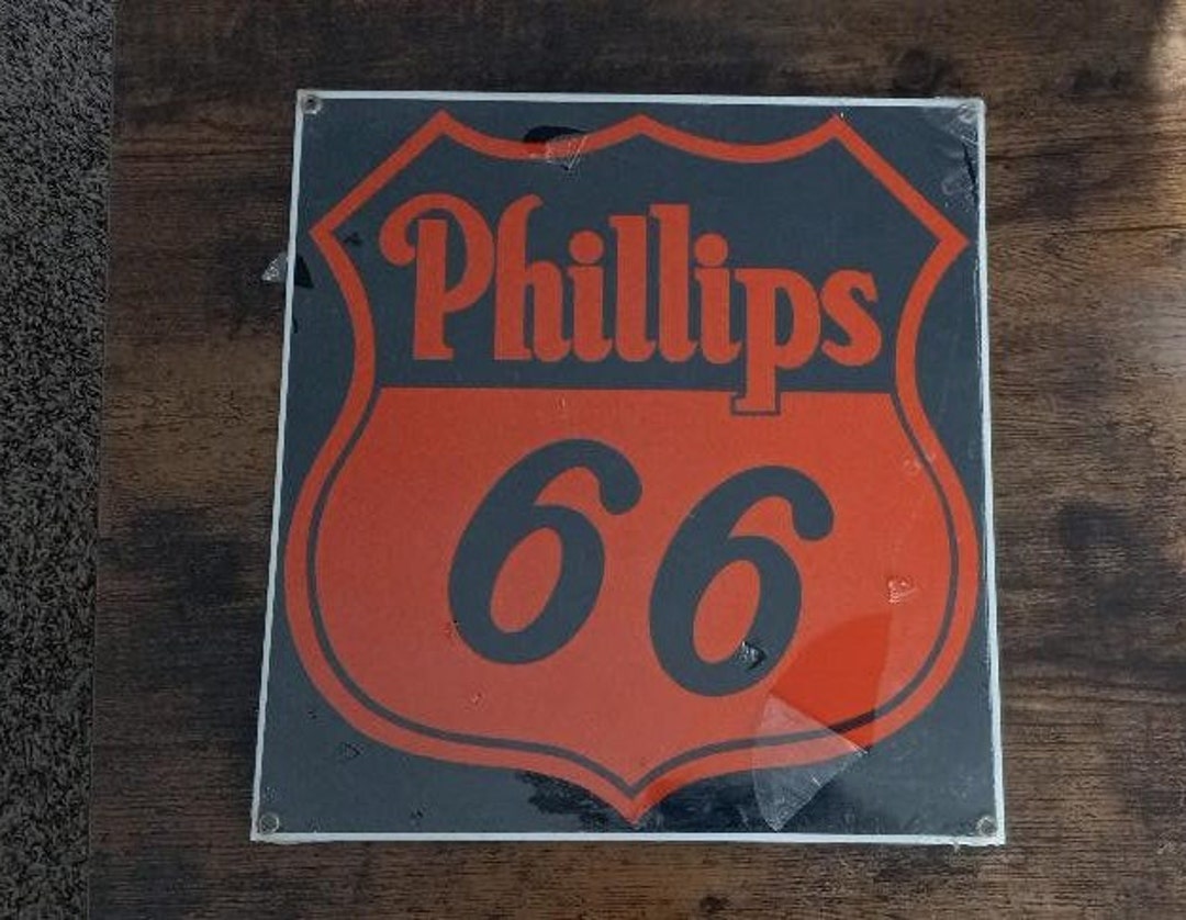 Phillips 66 Porcelain Coat Rooney Sign Office Home Garage Shop Decor - Etsy