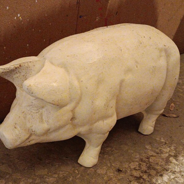 Cast Iron Pig - Etsy