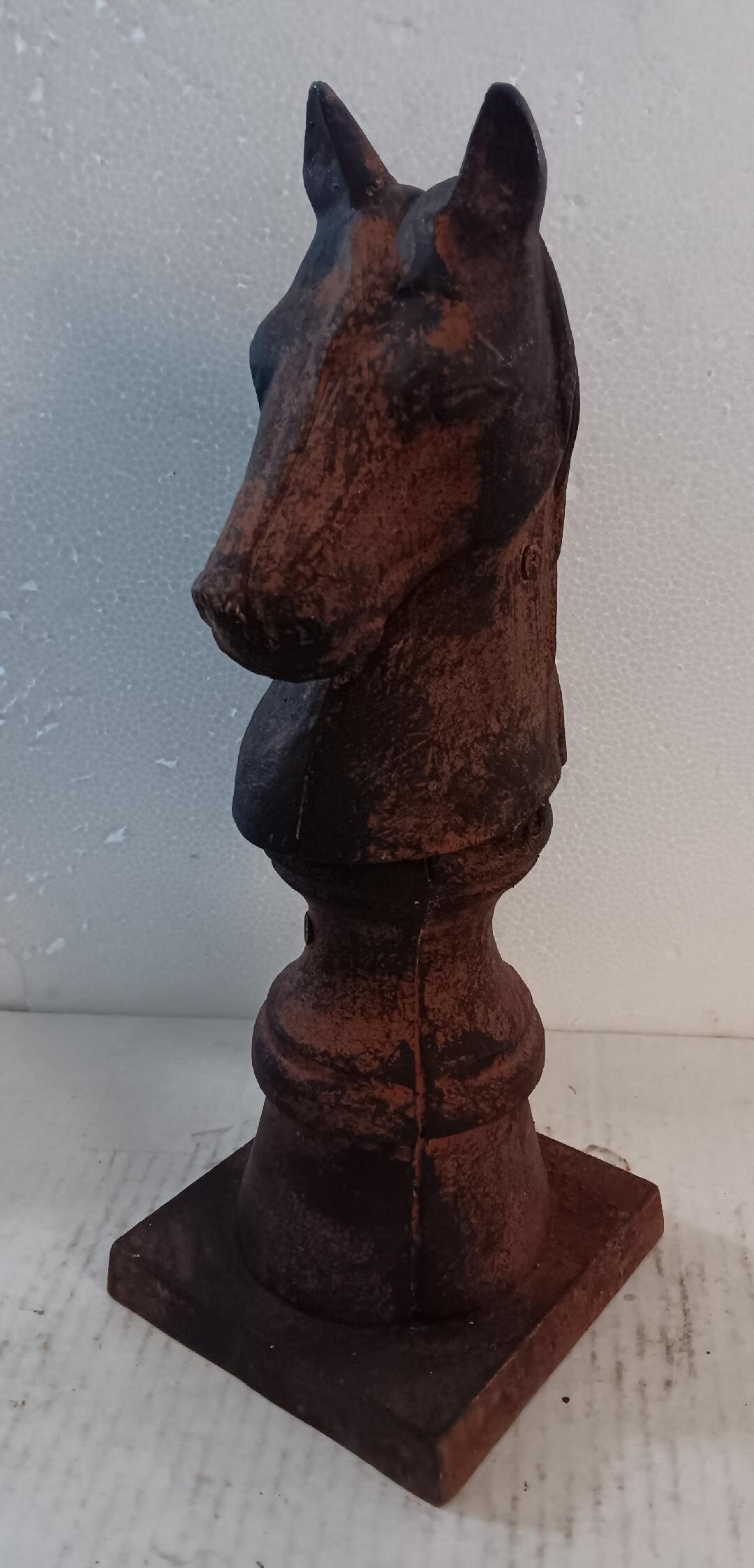 Horse Head Cast Iron 12 Inch Yard Very Nice Home Shop Decor - Etsy