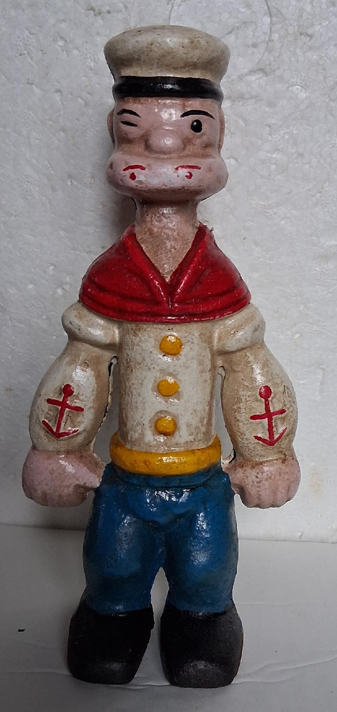 Popeye Sailor Man Bank 8.5 Inch Cast Iron Gift Home Collectible - Etsy