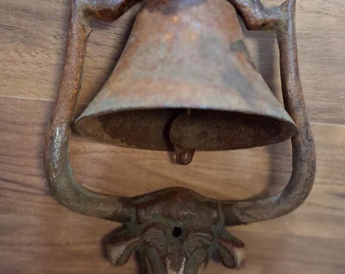 Vintage Cow Bell, Cow Dinner Bell, Farmhouse Decor, - Etsy