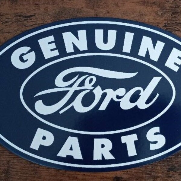Sign Ford Genuine Parts - Etsy