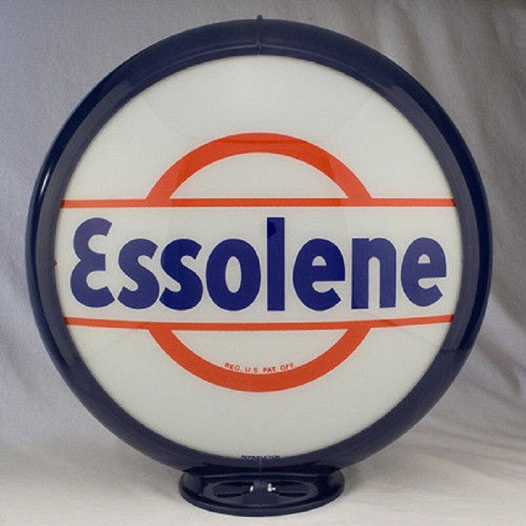 Essolene Gas Pump Globe Cabin Home Shop Garage Garden Oil - Etsy