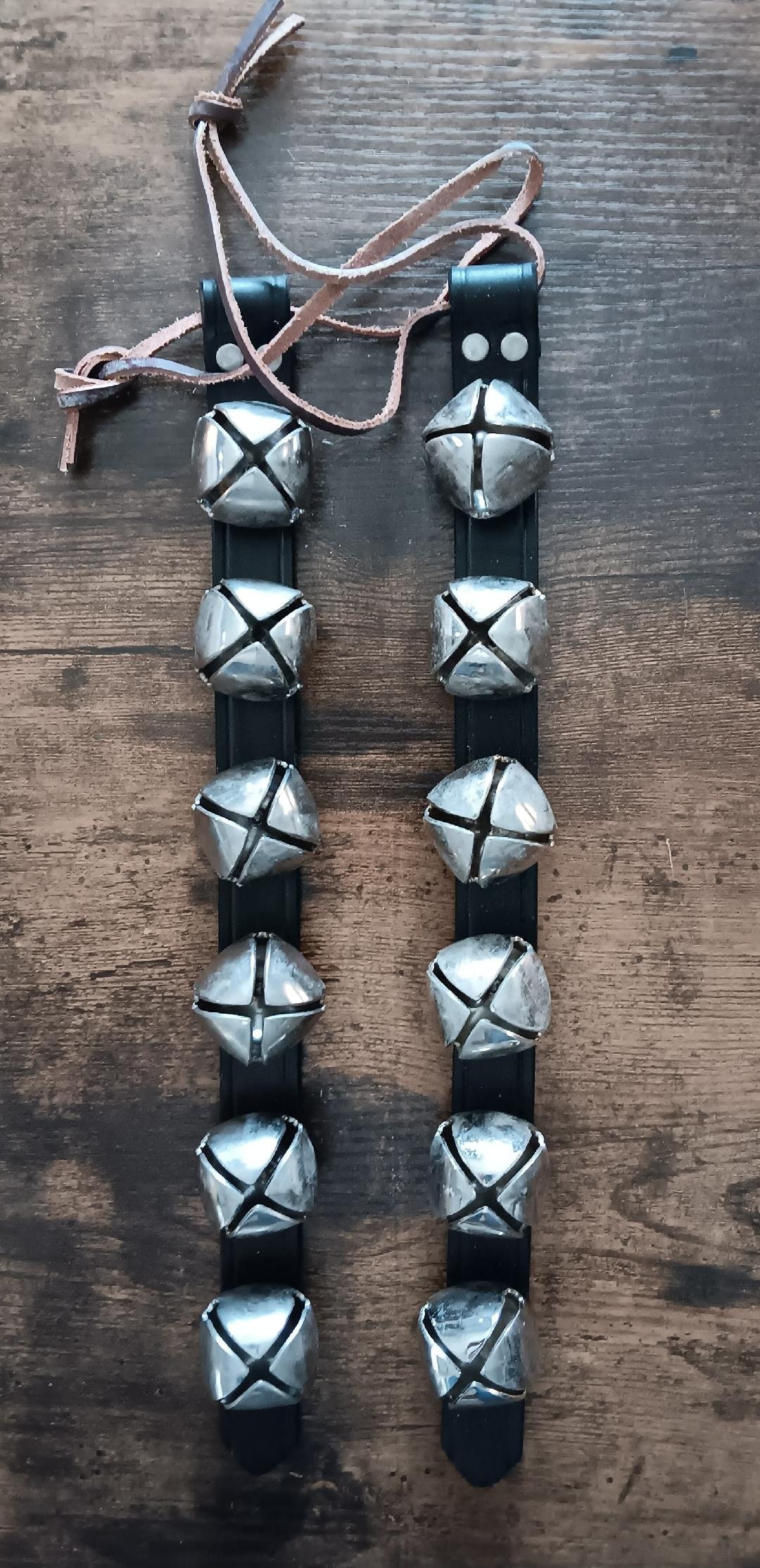 Sleigh Bells TWO Straps Silver Collectible Office Home Wall Decor - Etsy