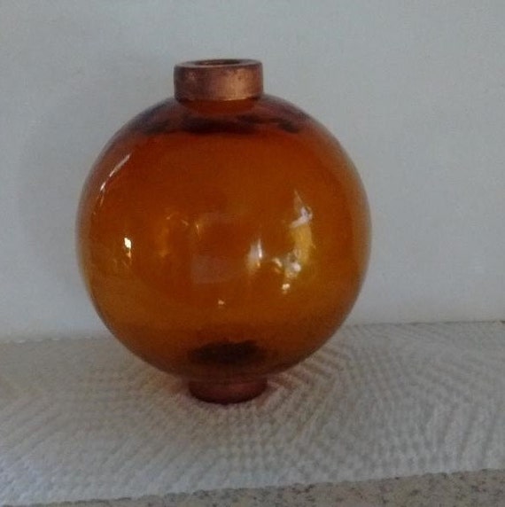 Collectible Glass Collectibles Art & Collectibles Orange Glass ...