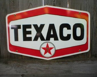 Large Texaco Sign | Etsy