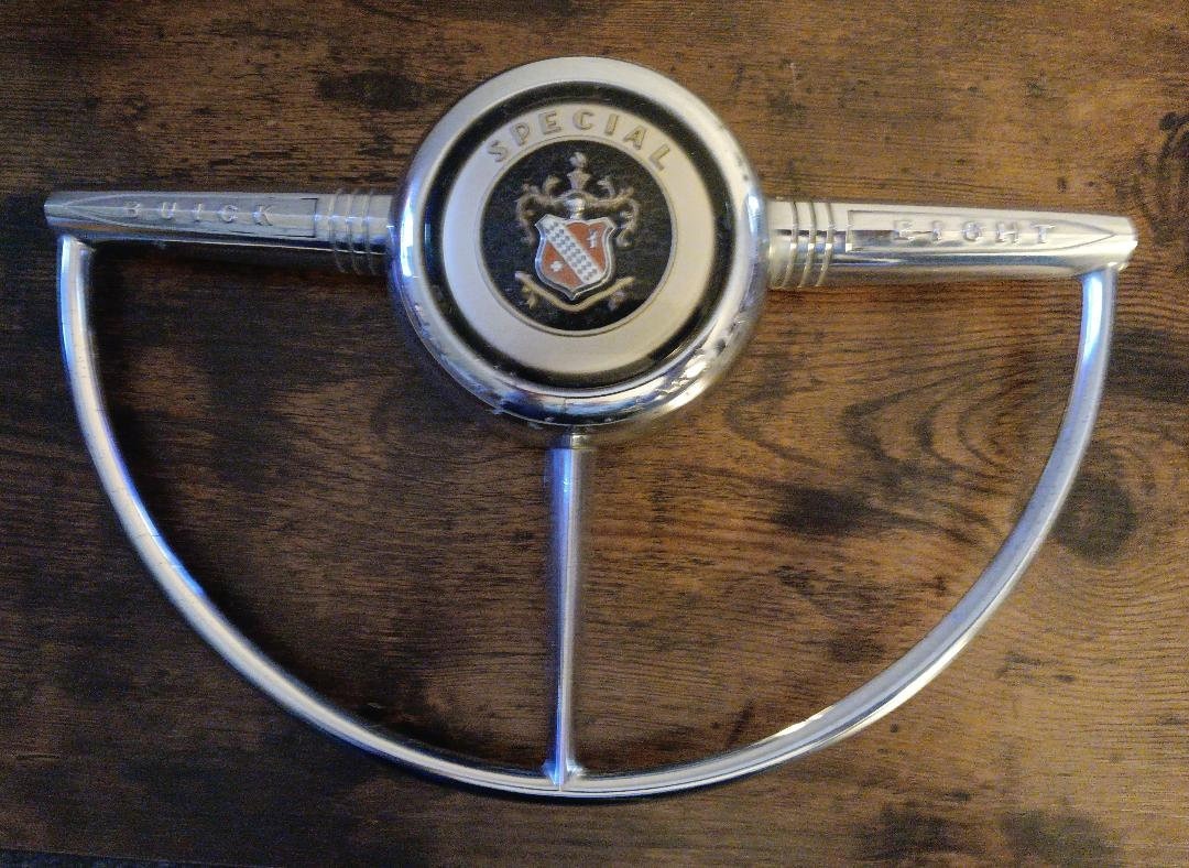 Buick Special Eight 1948 49 Horn Ring Automobile Car Shop Home Cabin ...