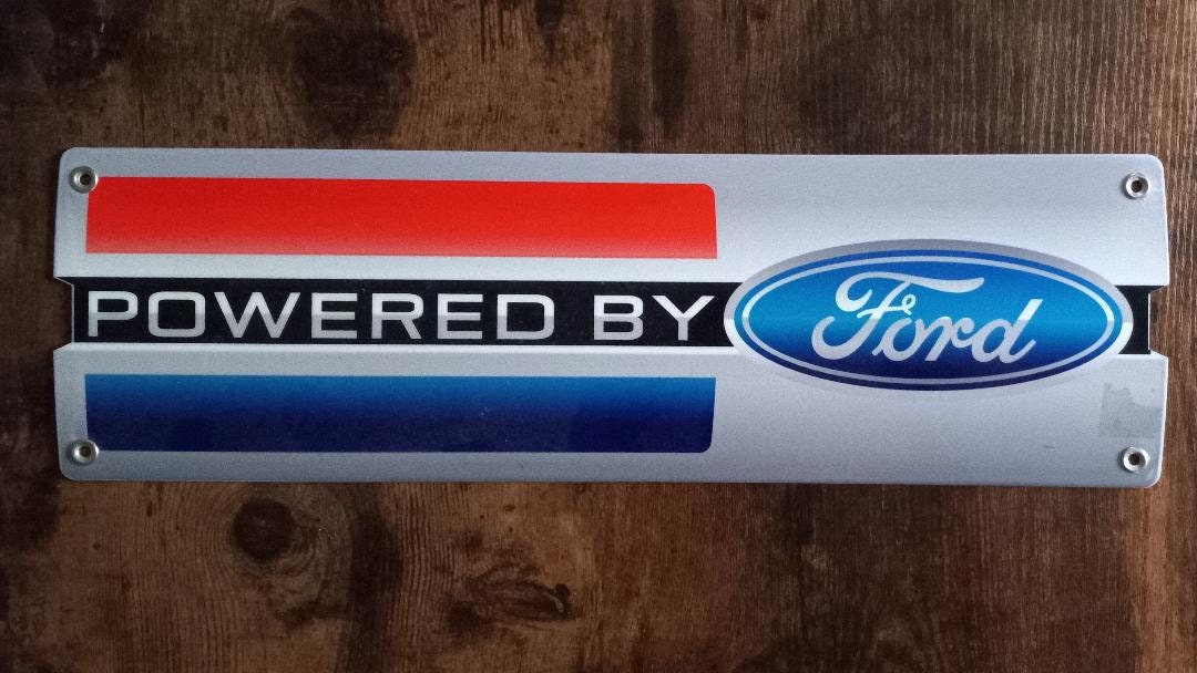Ford Powered by 18 Inch Sign 24 Gauge Auto Home Garage Shop Decor - Etsy