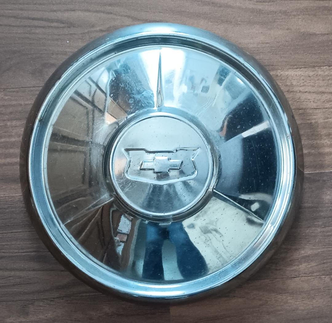 Chevrolet Hub Cap 1950s Automobile Car Chevy Shop Home Auto Decor - Etsy