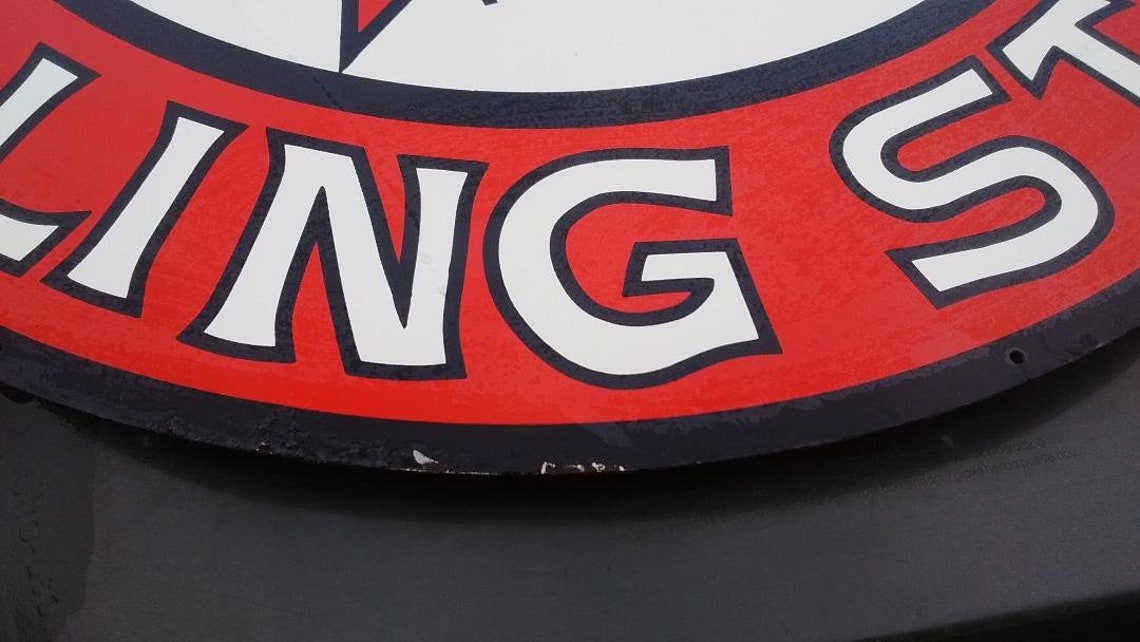 Large Texaco Filling Station Heavy Metal Sign Home Shop Garage | Etsy