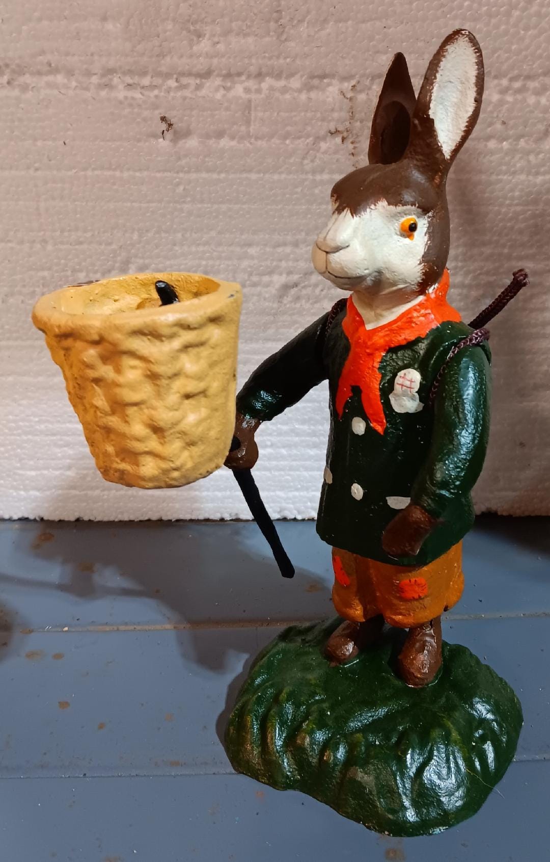 Rabbit Fishing Bucket Cast Iron Kitchen Home Office Decor - Etsy