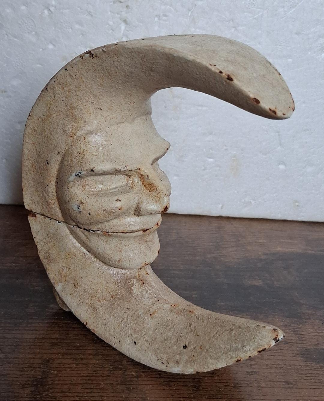 Nut Cracker Man Moon Cast Iron Gift Home Office Decor - Etsy