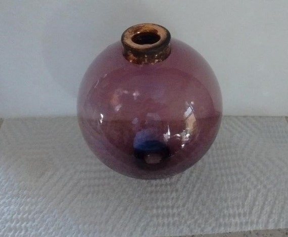Amethyst Glass Lightning Rod Ball Home Roof Garden Cabin Shop | Etsy