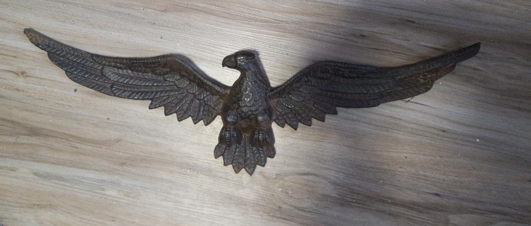 Eagle Cast Iron 24 Inch Wall Decor Home Office Collectible Shop - Etsy