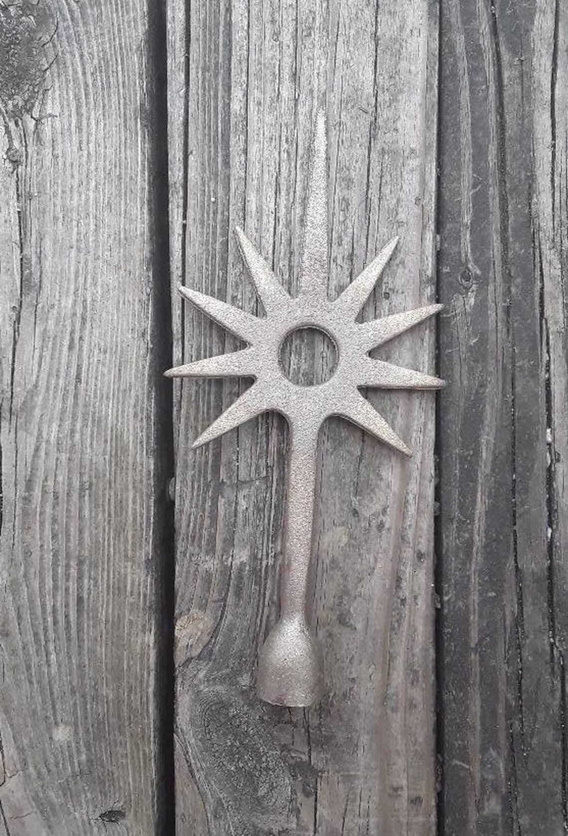 Brass Star Topper Finial Lightning Rod Home Roof Garden Cabin | Etsy