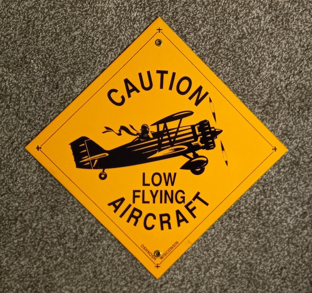 Aircraft Caution Porcelain Sign Cabin Home Garage Shop Decor - Etsy