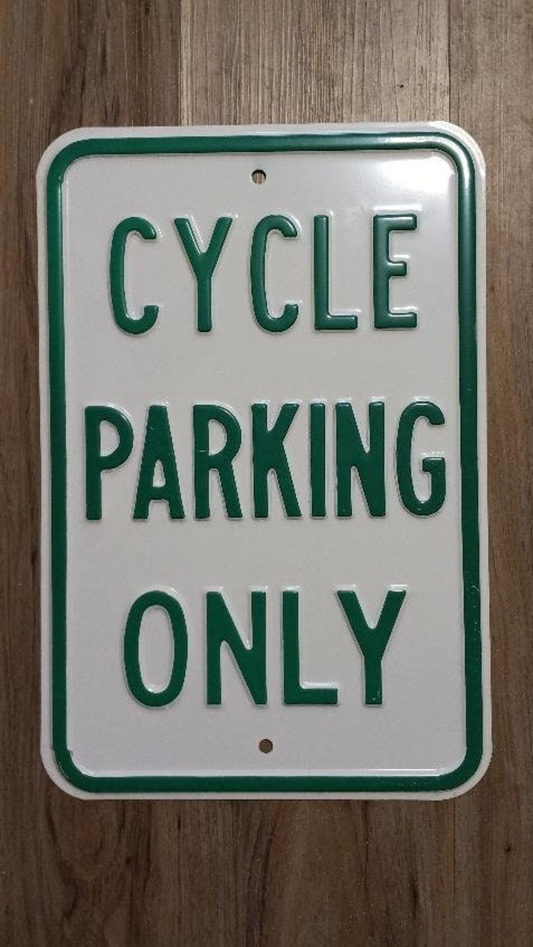 Cycle Parking Only Road Sign Garage Home Office Heavy - Etsy