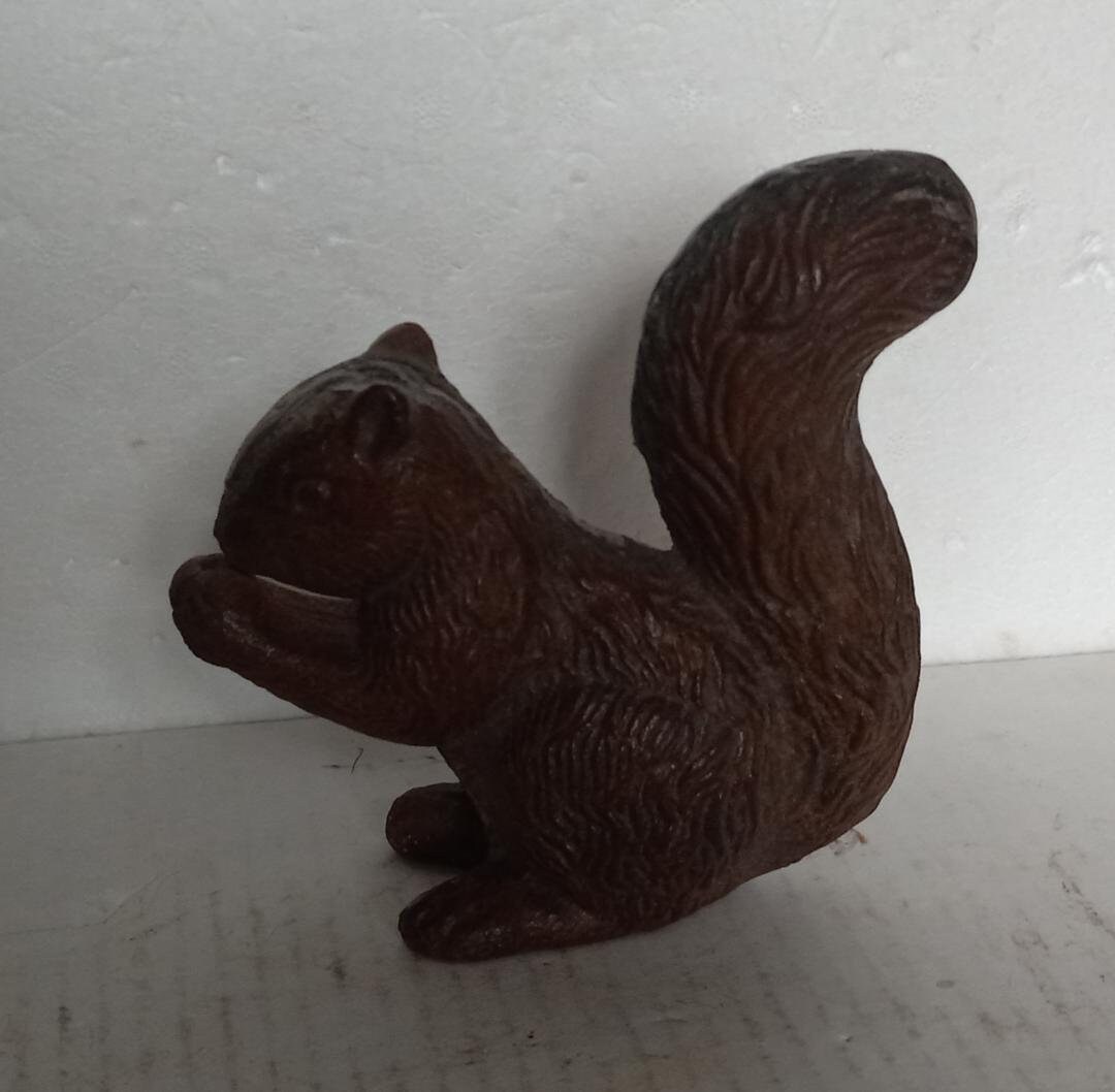 Squirrel Cast Iron Entryway Yard Home Shop Decor - Etsy