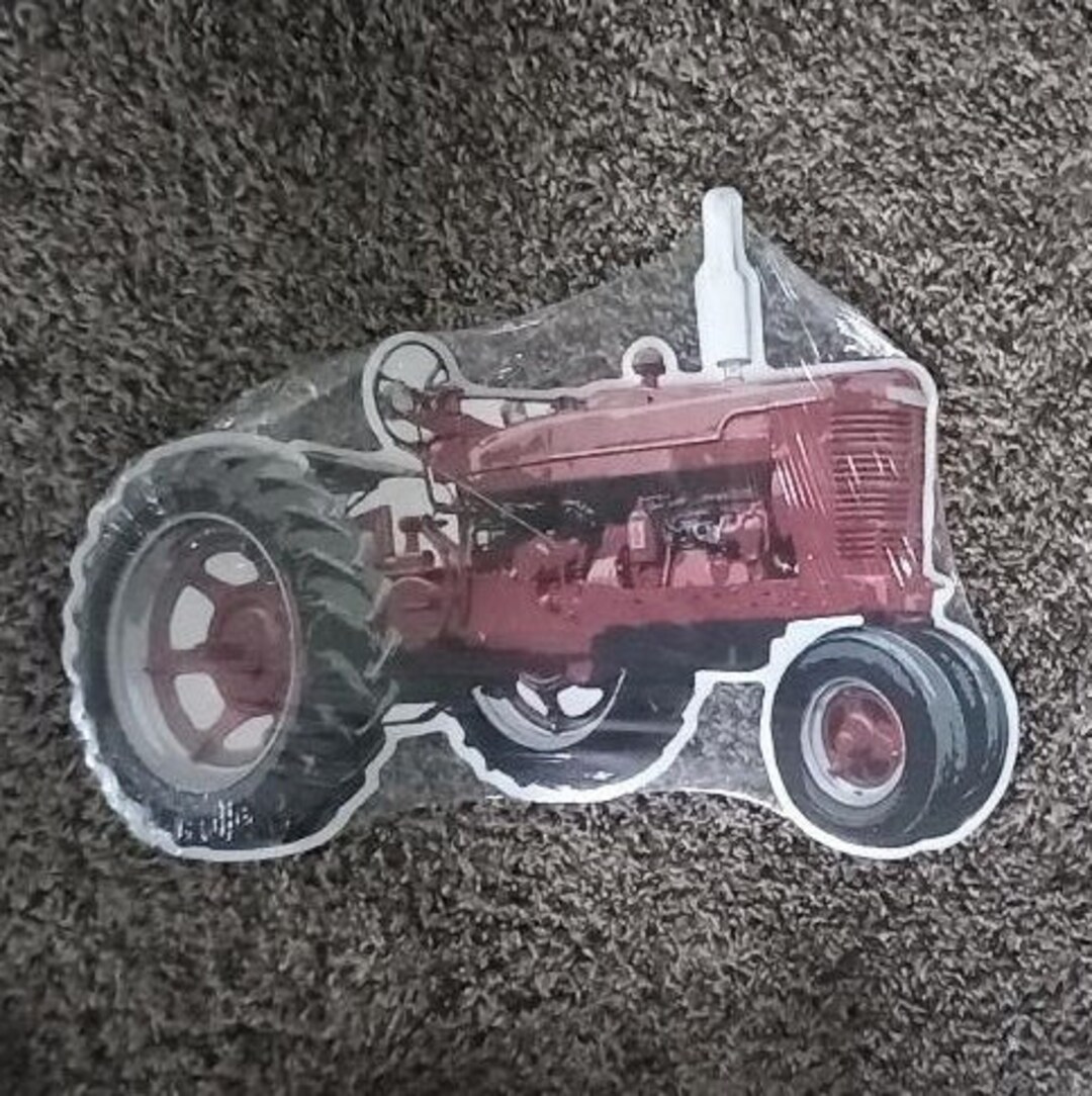 Farmall Die Cut Sign Tractor Farmers Garage Home Wall Decor - Etsy