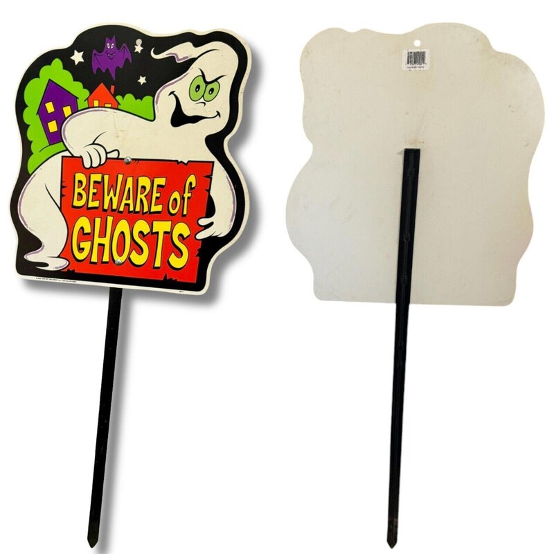 Halloween Beware Sign - Etsy