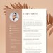 Autumn Brown Resume Template, CV Template, Neutral Brown Cover Letter ...