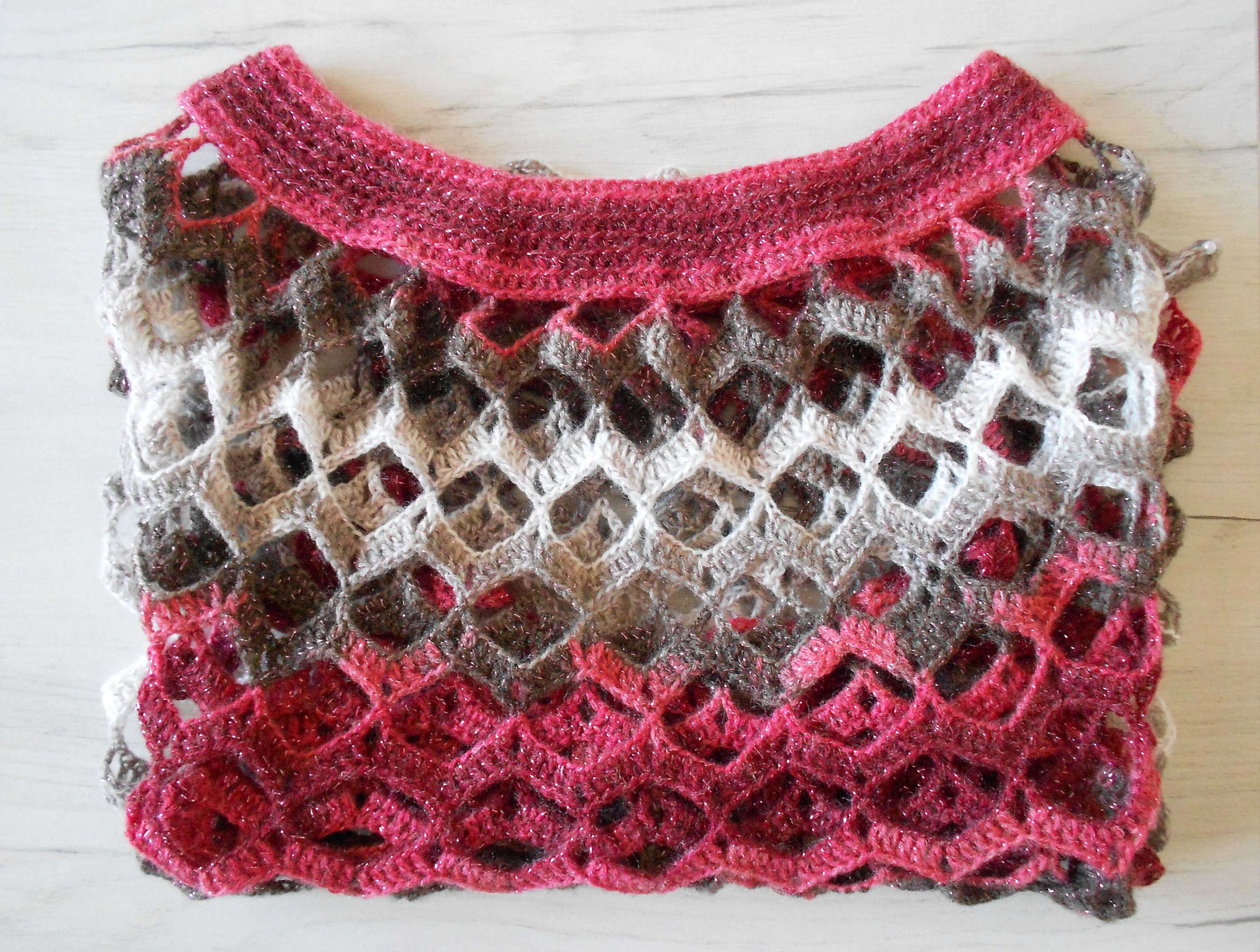 Crochet Mesh Top, Boho Top, See Through Top, Sheer Boho Mesh Tunic ...