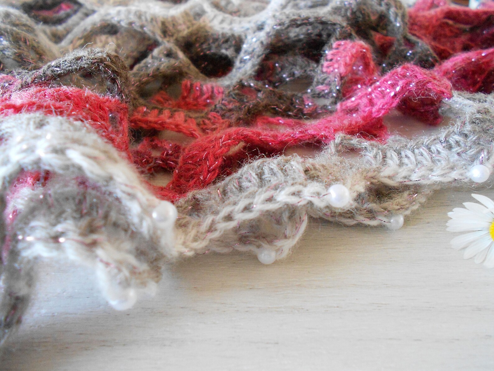 Crochet Mesh Top, Boho Top, See Through Top, Sheer Boho Mesh Tunic ...