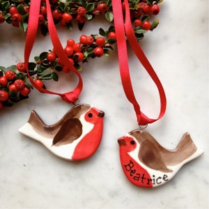 Personalised Little Robin Hand Made - Etsy