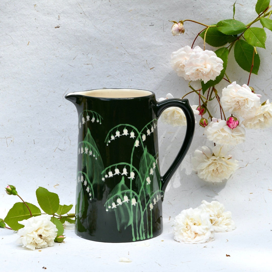 Lily of the Valley Farmhouse Jug Can Be Personalised Hand - Etsy