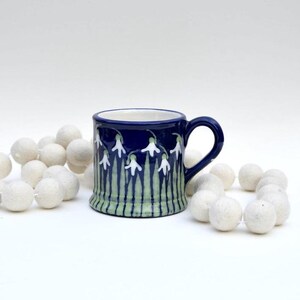 Snowdrop Country Mug - Can Be Personalised - Hand Painted - Etsy UK