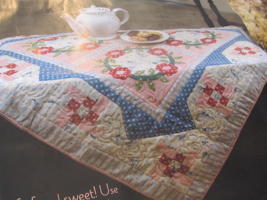 RING OF FLOWERS Quilt Pattern and Quilt Kit 38 1/2 X 38 - Etsy